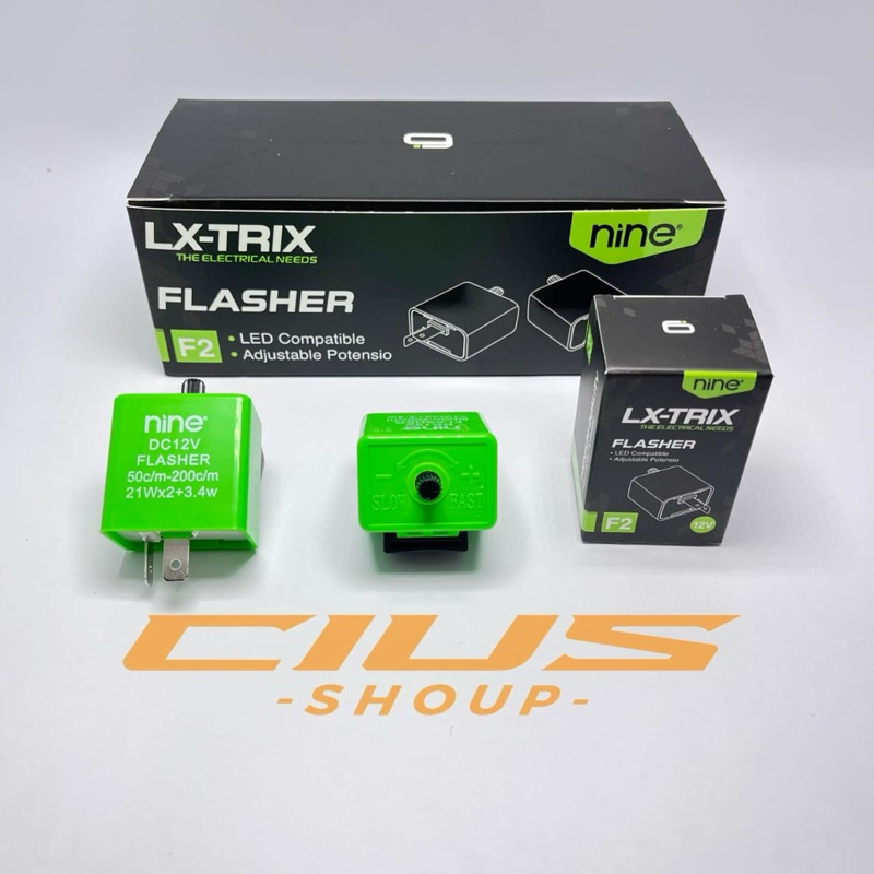 Jual FLASHER LED F1 F2 F3 SEIN MOTOR NINE LUMINOSLED ADA SETELANYA ...