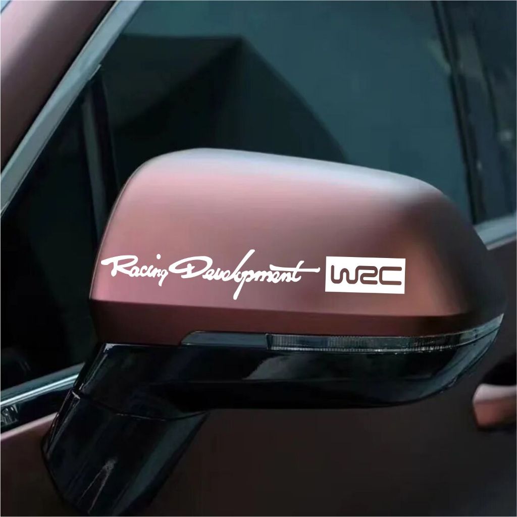 Jual cutting sticker mobil racing wrc / sticker spion mobil / stiker ...