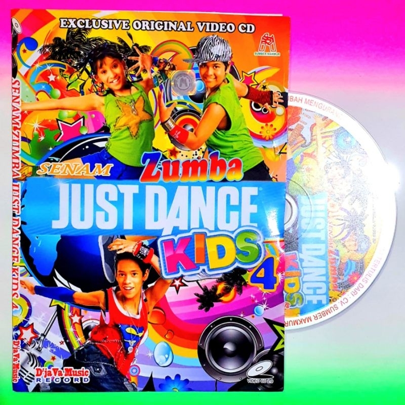 Jual kaset VCD original Olahraga Anak SENAM ZUMBA Just DANCE KIDS ...