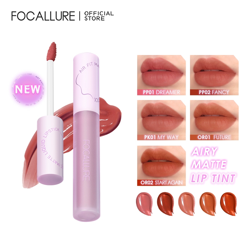 Jual FOCALLURE Matte Lipstick Lip Tint Long-Lasting Transfer-Proof Lip ...