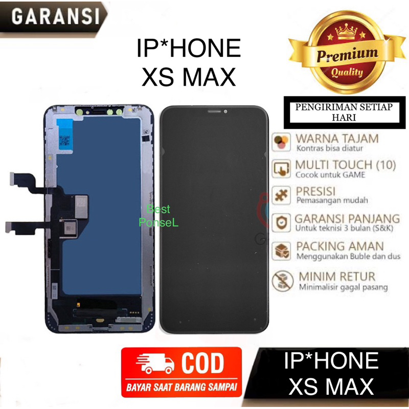 Jual LCD TOUCHSCREEN IPHONE XS MAX FULLSET ORIGINAL | Shopee Indonesia