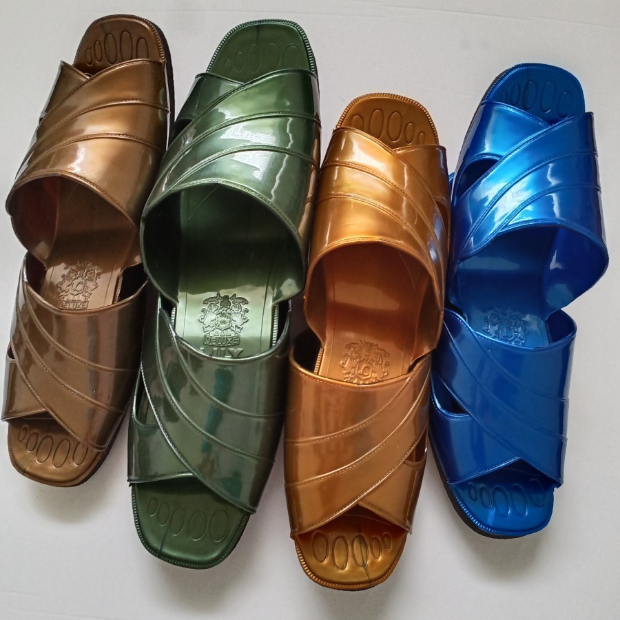 Jual Sandal Sendal Lily Lili Selop Slop Karet Jadul Klasik Type 1500 ...