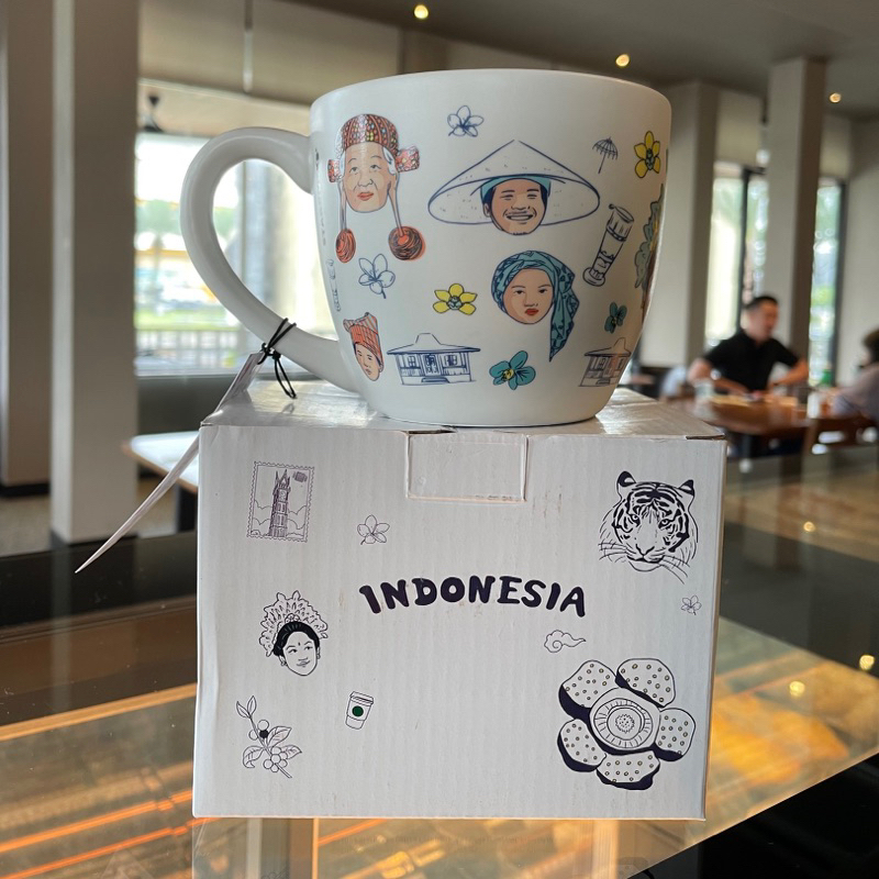 Jual Statbucks Mug Indonesia (Independence Day 77th Edition) TERMURAH ...