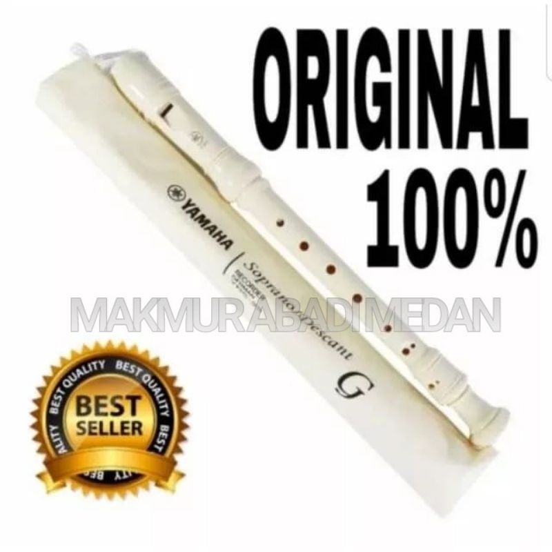 Jual Suling Yamaha YRS-23 Original 100%/Suling Anak Sekolah Berkualitas ...