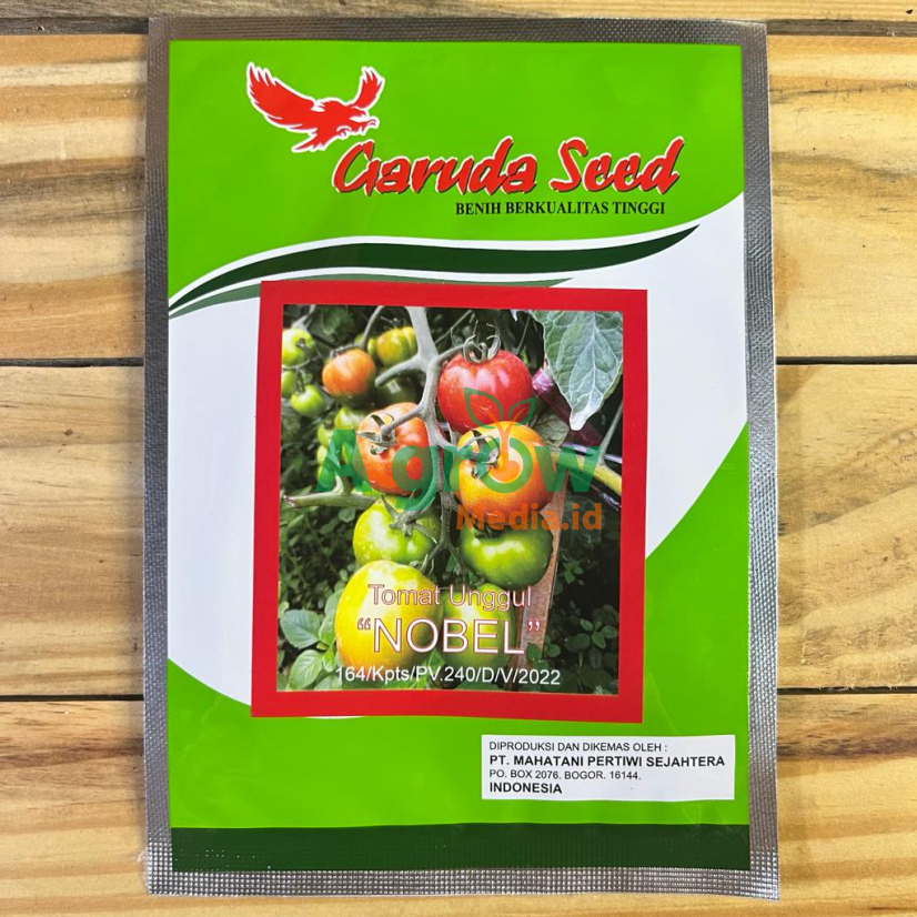 Jual Benih Tomat Apel Besar NOBEL F1 Cap Garuda Seed Bibit Biji Tahan ...