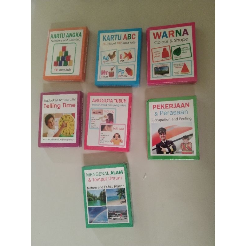 Jual Kartu Edukasi Anak | Shopee Indonesia