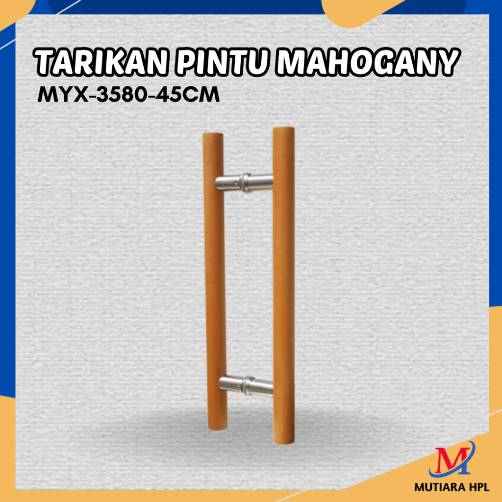 Jual Handle Pintu Kayu Minimalist 45 CM / Pegangan Pintu Kayu Stainless ...