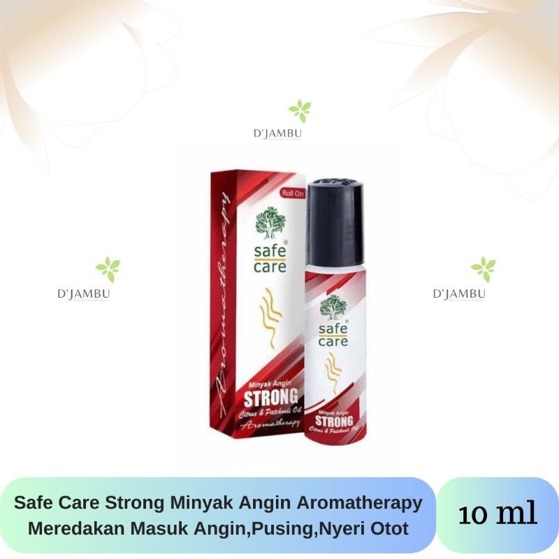 Jual Safe Care Minyak Angin Aromatherapy Strong 10ml | Shopee Indonesia