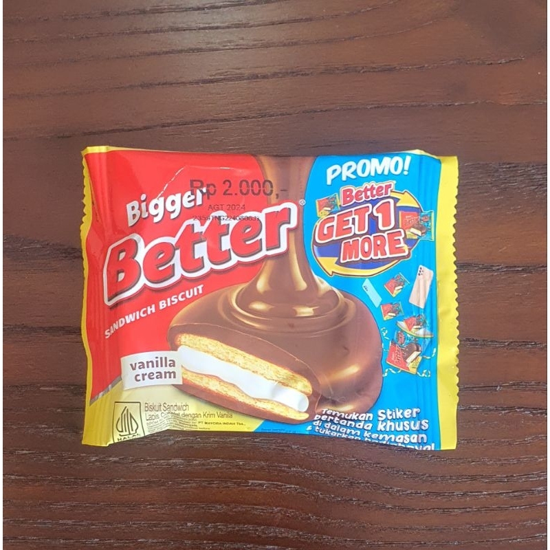 Jual Better Biskuit Renceng 1 Pack isi 10 Bungkus | Shopee Indonesia
