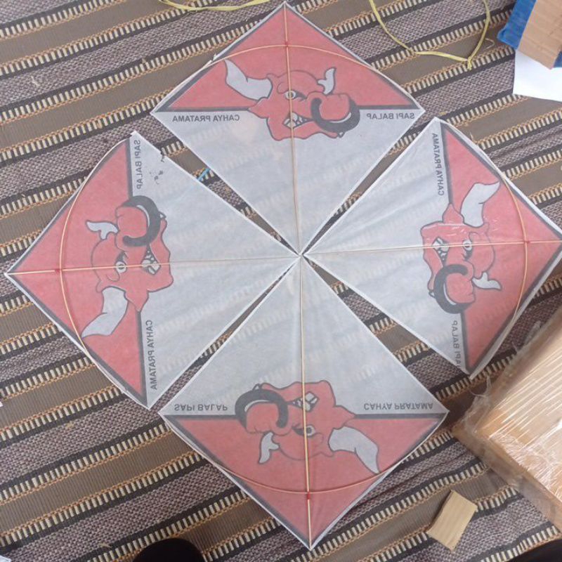 Jual layangan super aduan sukhoi sapi balap spesial turnamen khusus ...