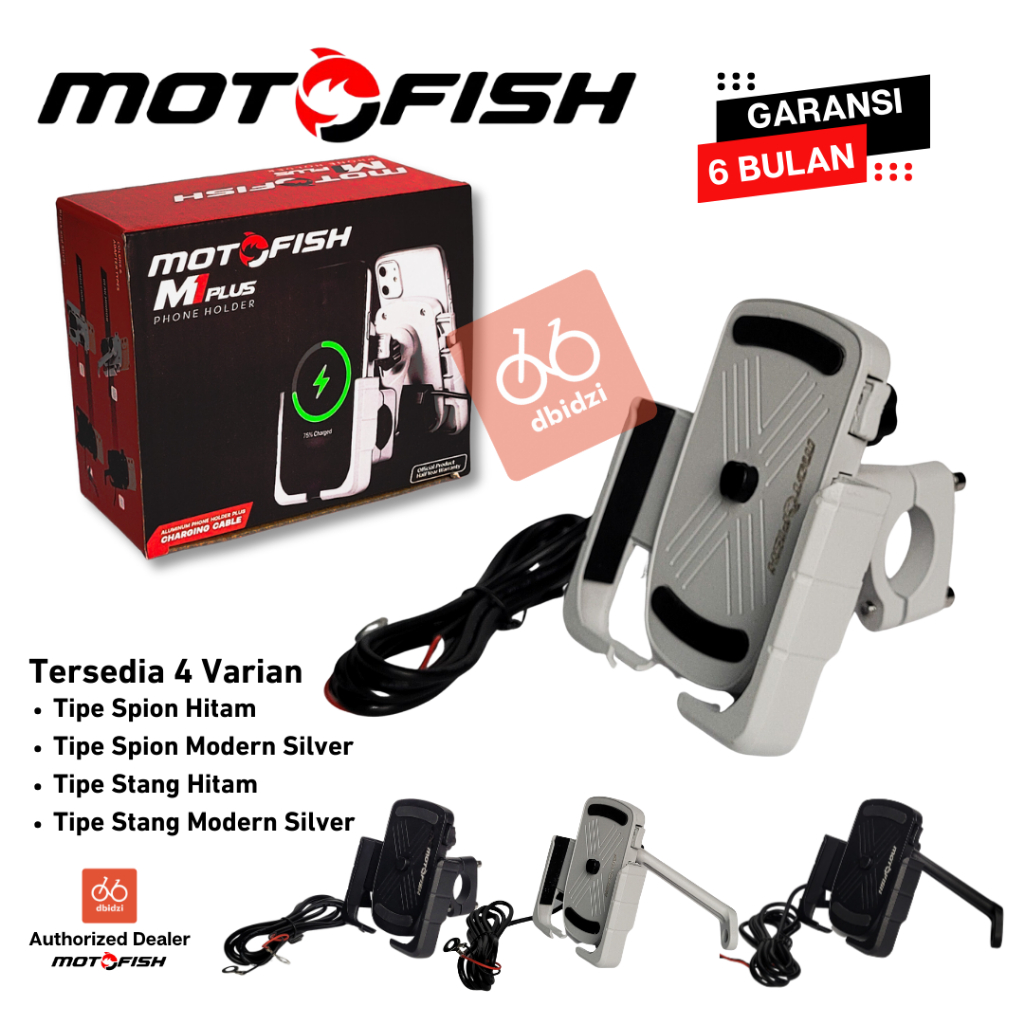 Jual MOTOFISH M1Plus M1 Plus Holder HP Motor Adventure Touring by ...