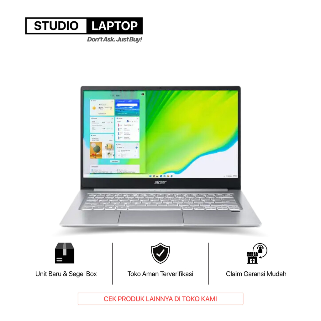 Jual ACER Swift i7 SF314-512 Core i7-1260P EVO [ RAM 16GB 512GB SSD ...