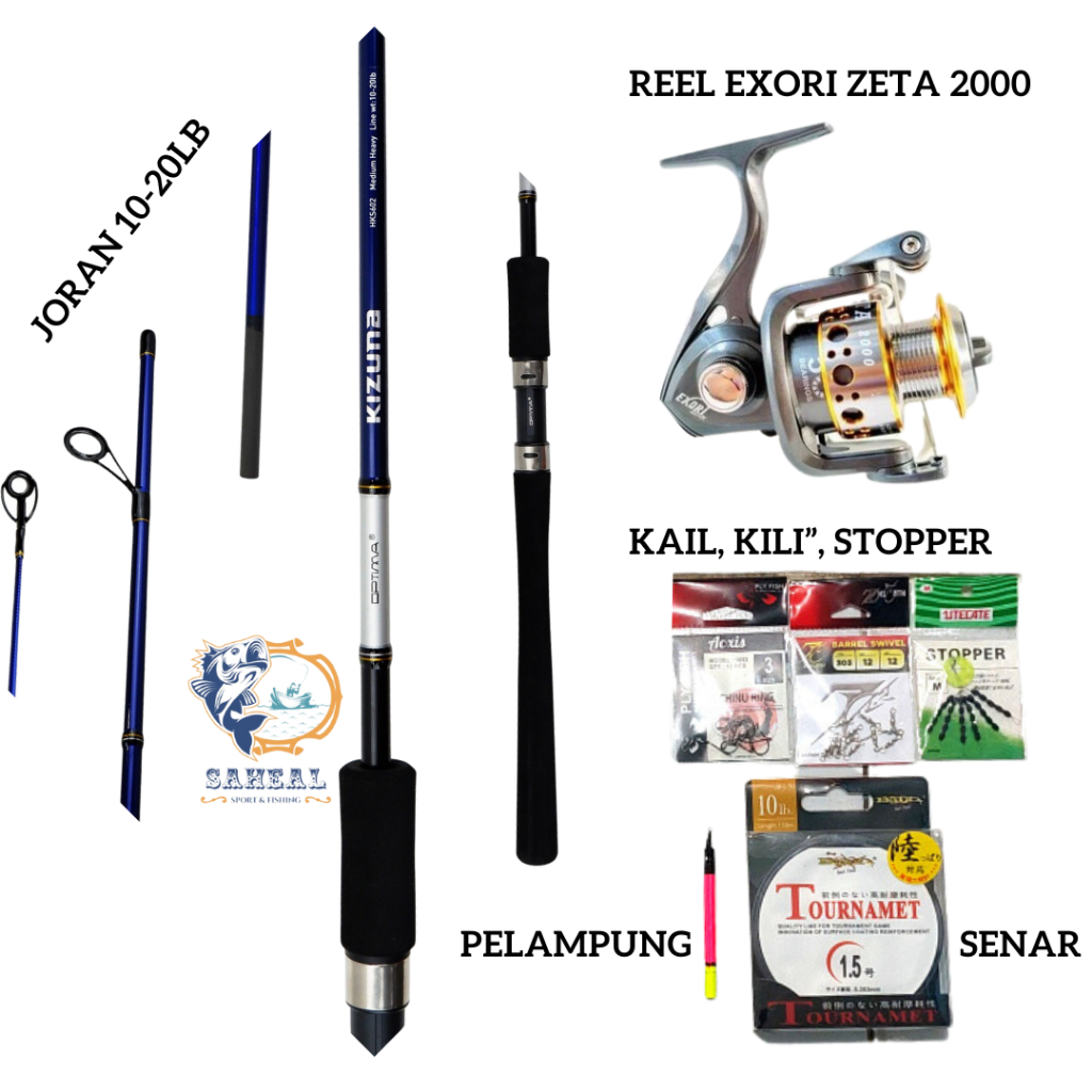 Jual Set Pancing Lengkap Berkualitas Super Kuat Cocok untuk Galatama ...