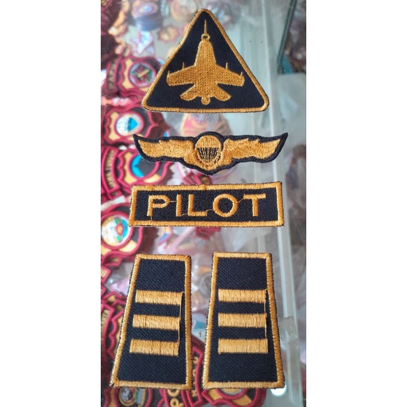 Jual ATRIBUT/LOGO PILOT UNTUK SERAGAM PROFESI ANAK | Shopee Indonesia