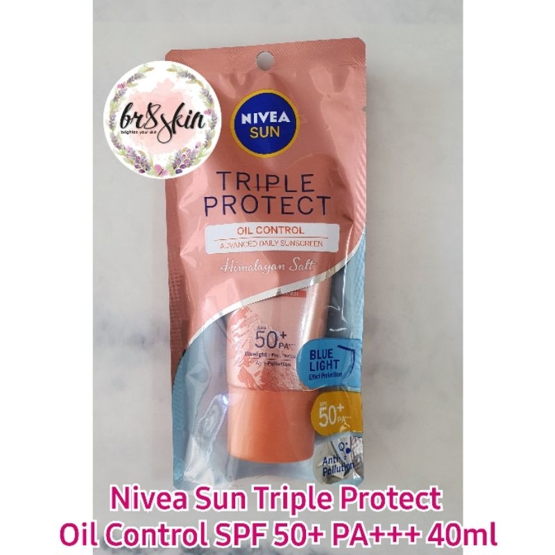 Jual NIVEA Sun Triple Protect Oil Control SPF 50+PA+++ | Shopee Indonesia