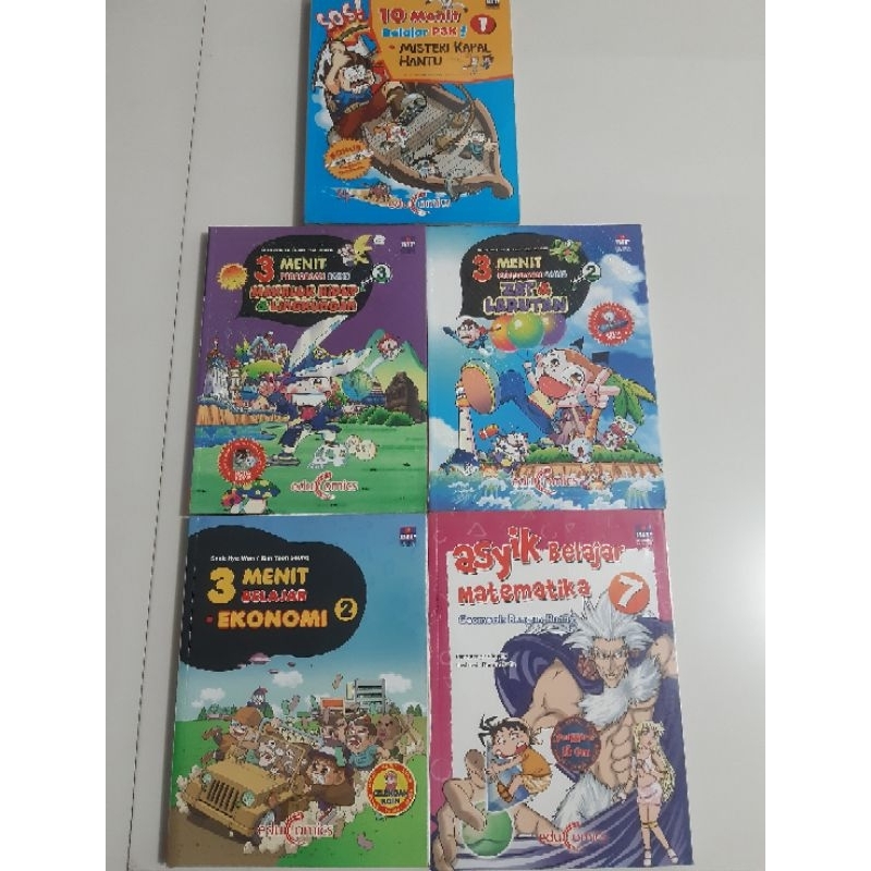 Jual Buku edu comic bekas, kondisi bagus,tersampul rapi | Shopee Indonesia