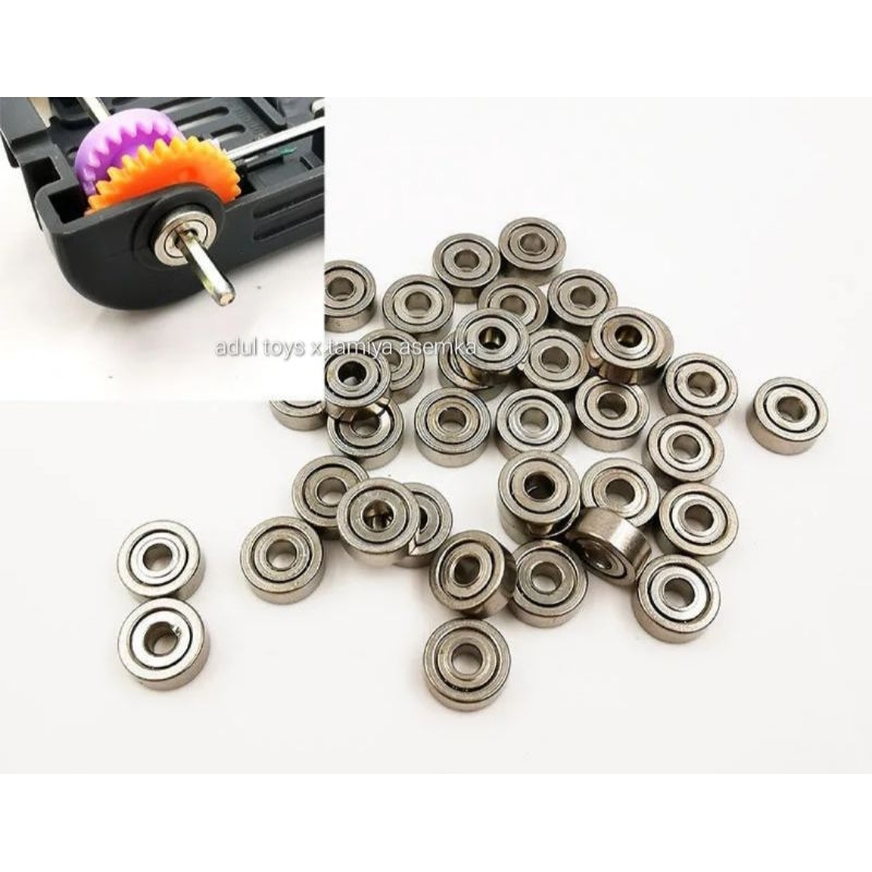Jual REP TAMIYA 15111 620 BALL BEARING SILVER 2X6 / BERING RODA (4PCS ...