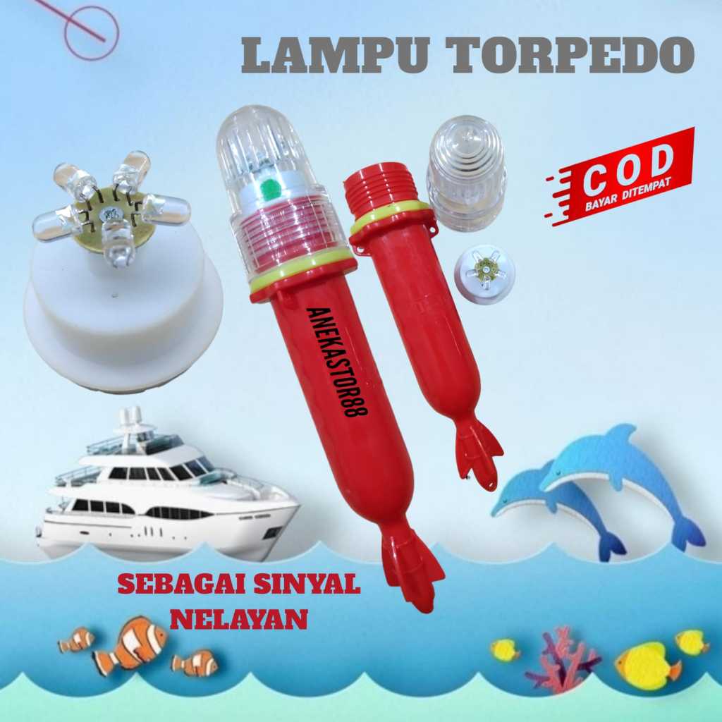 Jual Lampu TORPEDO NELAYAN ( LAMPU SINYAL NELAYAN ) WARNA HIJAU INDIKATOR BAWAH AIR | Shopee ...