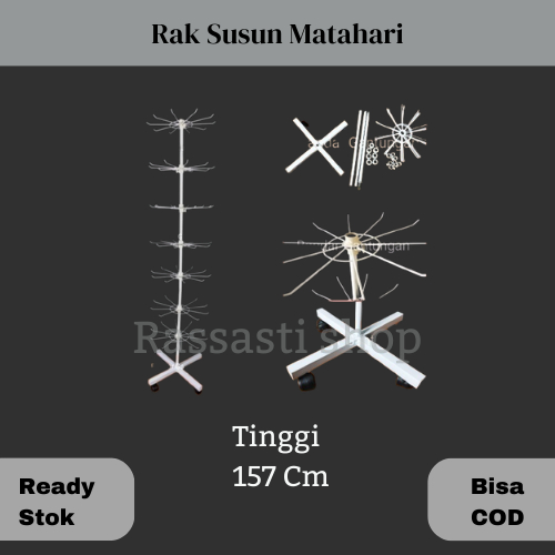 Jual RAK DISPLAY AKSESORIS 7 SUSUN / RAK 7 SUSUN MATAHARI DISPLAY ...