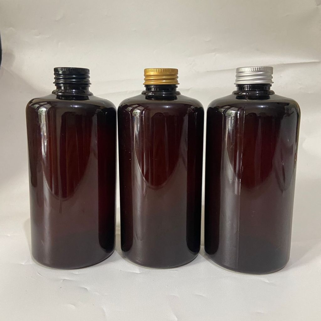 Jual Botol HS 500ml Amber Tutup Ulir Aluminium Neck 28 / Botol Ulir ...