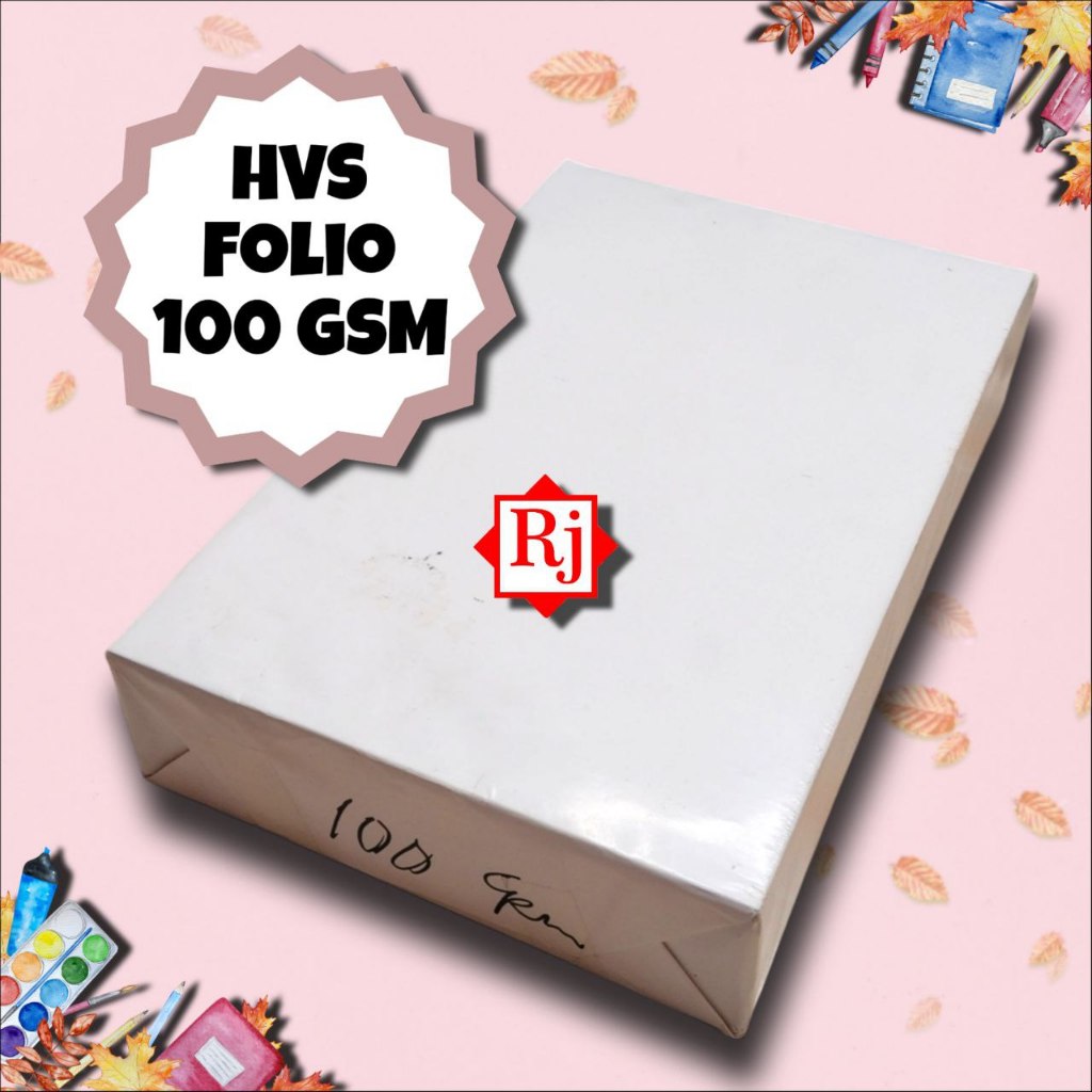 Jual (1 RIM) Kertas HVS Folio 100 GSM | Shopee Indonesia