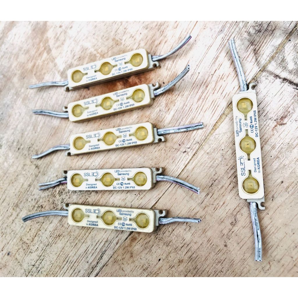 Jual STOK GUDANG LED DC 12V 1,2W WARNA PUTIH TERANG HARGA 1 PCS SAMSUNG Lampu LED Modul 5730 SMD ...