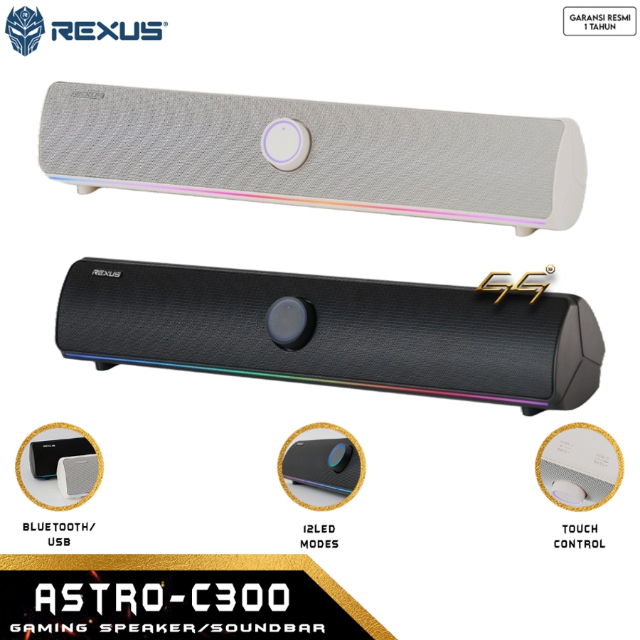 Jual Rexus Astro C300 C-300 Soundbar Speaker Gaming | Shopee Indonesia