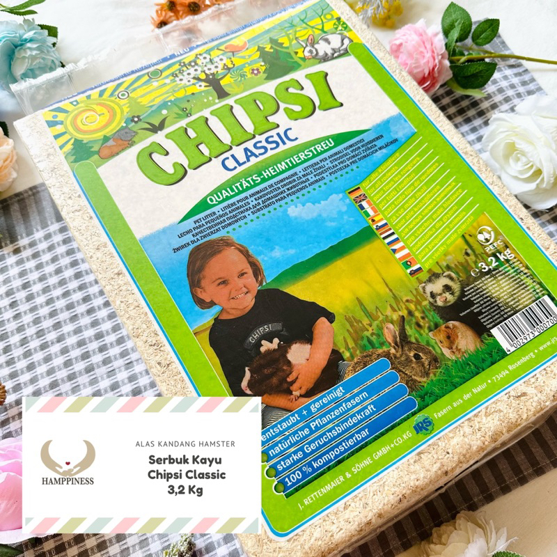Jual Chipsi Classic / Serbuk Kayu Chipsi / Alas Kandang Hamster ...