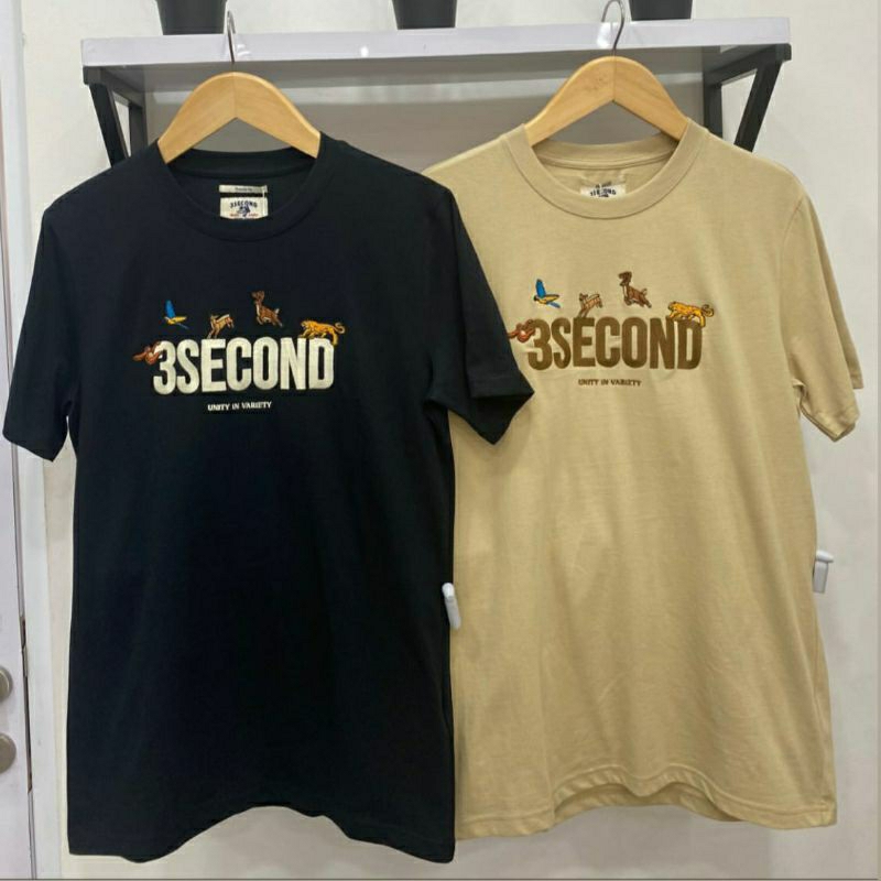Jual 3SECOND Kaos Pria Original Terbaru Tshirt 3second (REGULER FIT ...