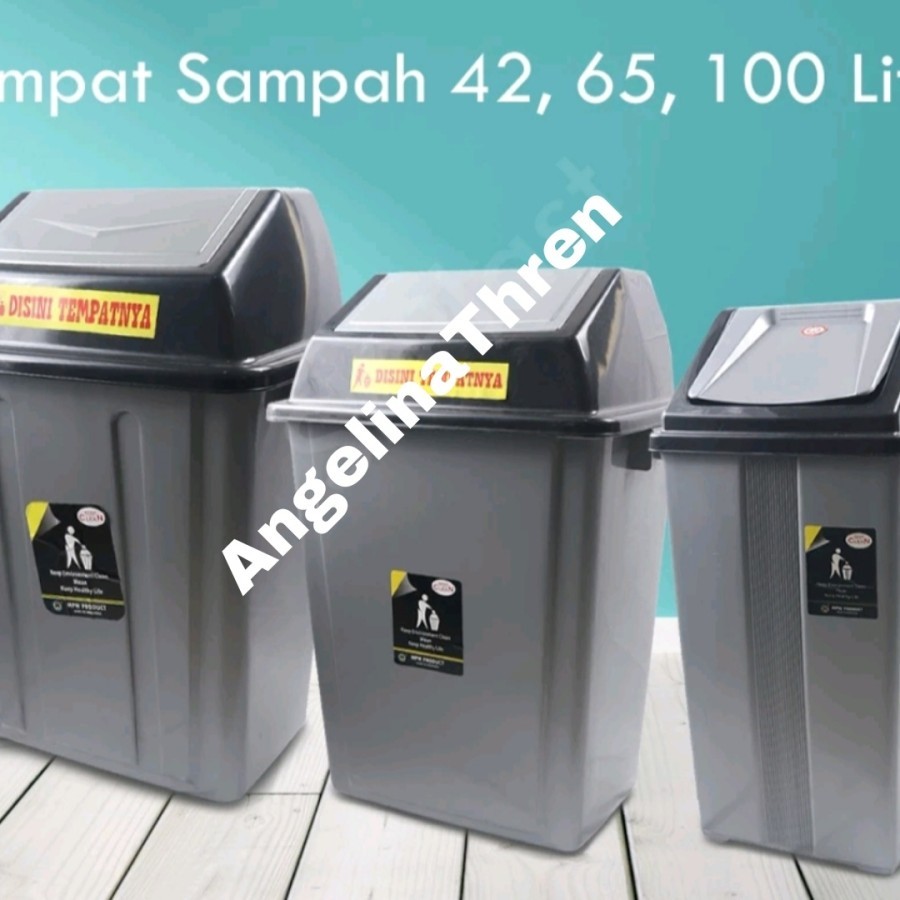 Jual TONG SAMPAH BESAR 100L - TEMPAT SAMPAH JUMBO - TEMPAT SAMPAH TUTUP ...