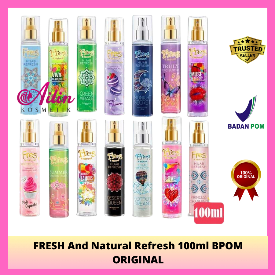 Jual AiLiN FRESH And Natural Refresh 100ml BPOM ORIGINAL / Minyak Wangi ...