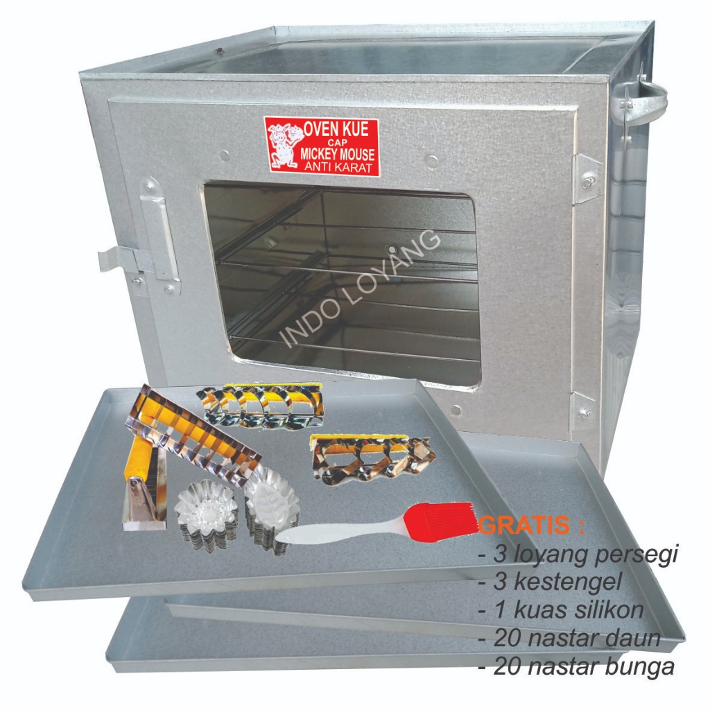 Jual Oven tangkring open kompor gratis loyan dan alat pembuat kue ...