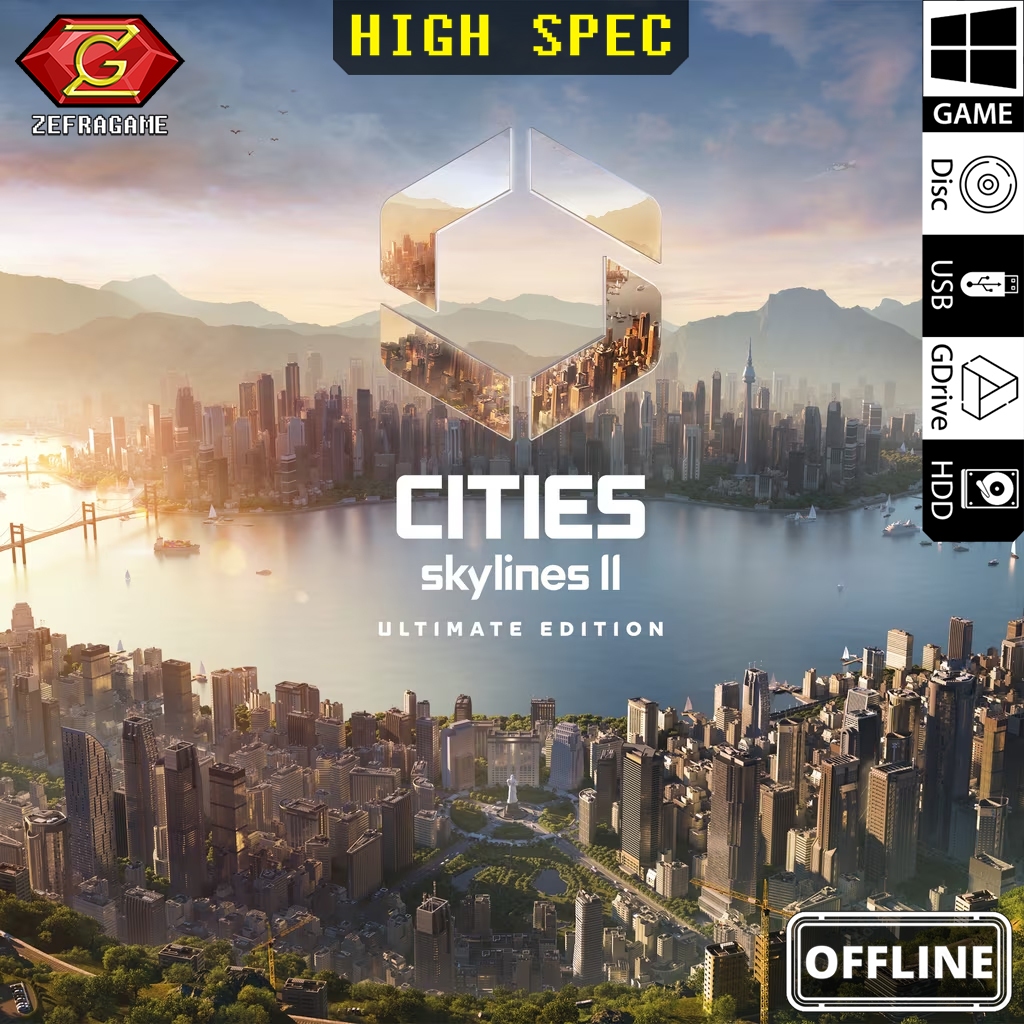 Jual CITIES SKYLINES II Ultimate Edition/CITIES SKYLINES 2 PC Full Version | Shopee Indonesia