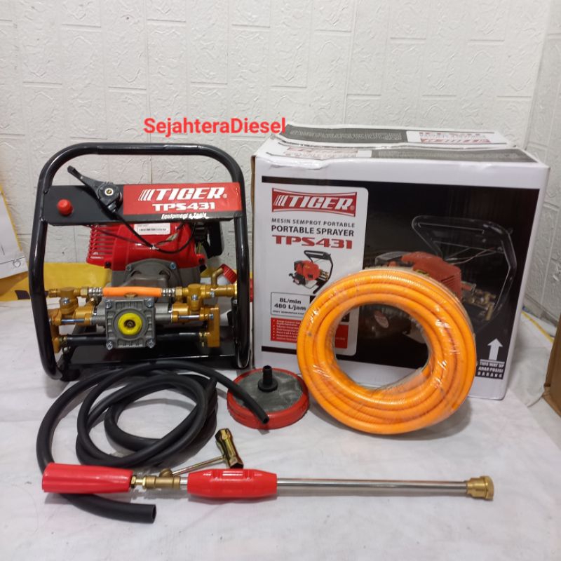 Jual TIGER Mesin Semprot Portable Sprayer Serbaguna 4Tak & 2Tak | Shopee Indonesia
