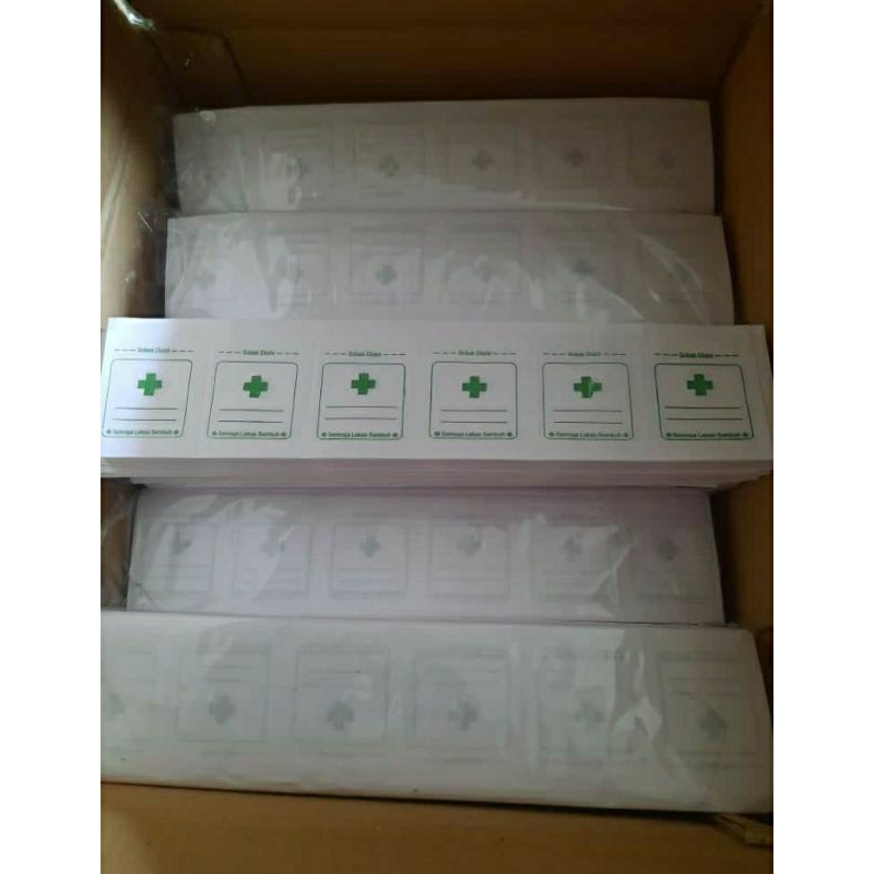 Jual Kertas Puyer Logo Umum Hijau / Kantong Puyer Logo Umum Hijau isi ...