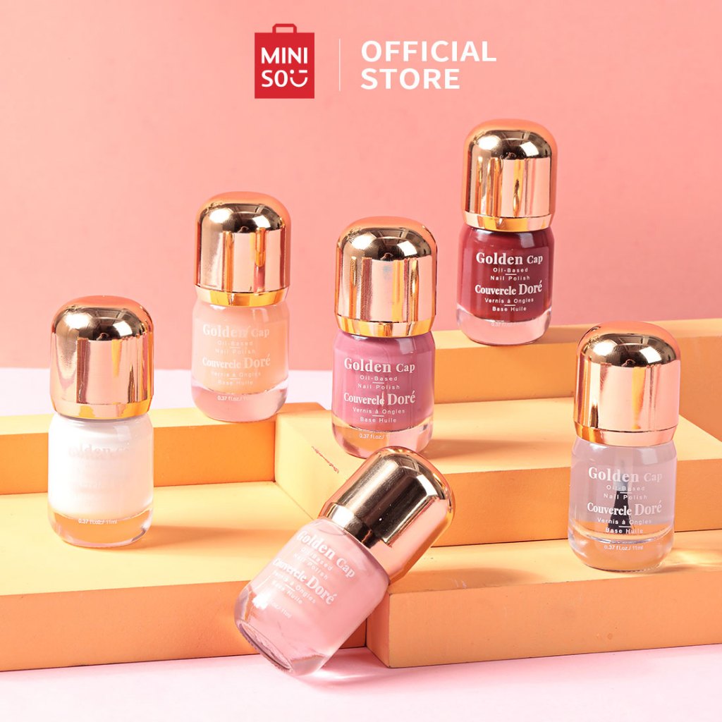 Jual MINISO Kutek Nail Polish Cat Kuku Oil Nail Polish Warna Acak ...