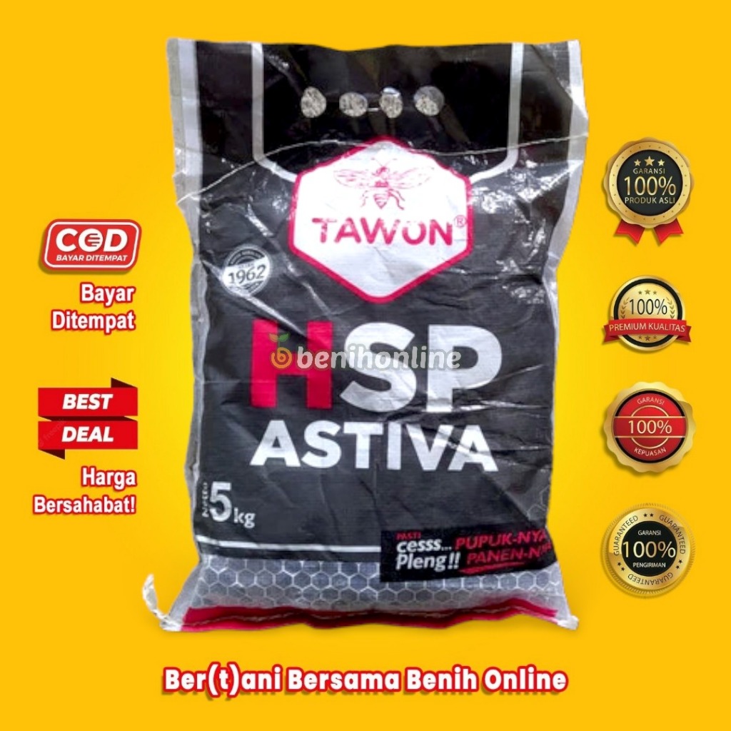 Jual PUPUK HSP ASTIVA TAWON 5 KG Humat Super Phosphate Cap Tawon ...