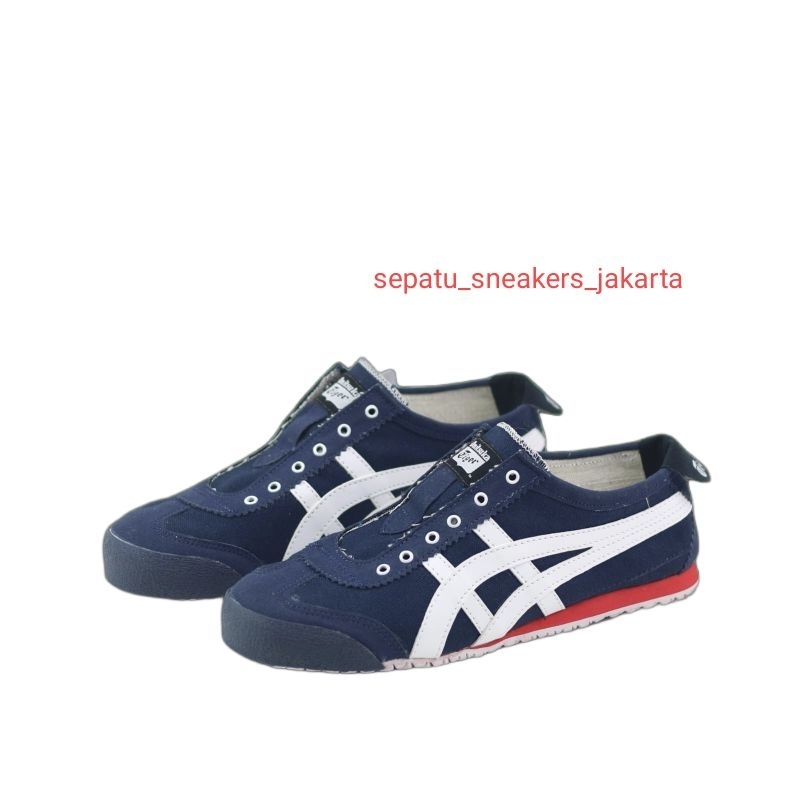 Jual Sepatu Onitsuka Slip On Bahan Kanvas Tanpa Tali | Shopee Indonesia