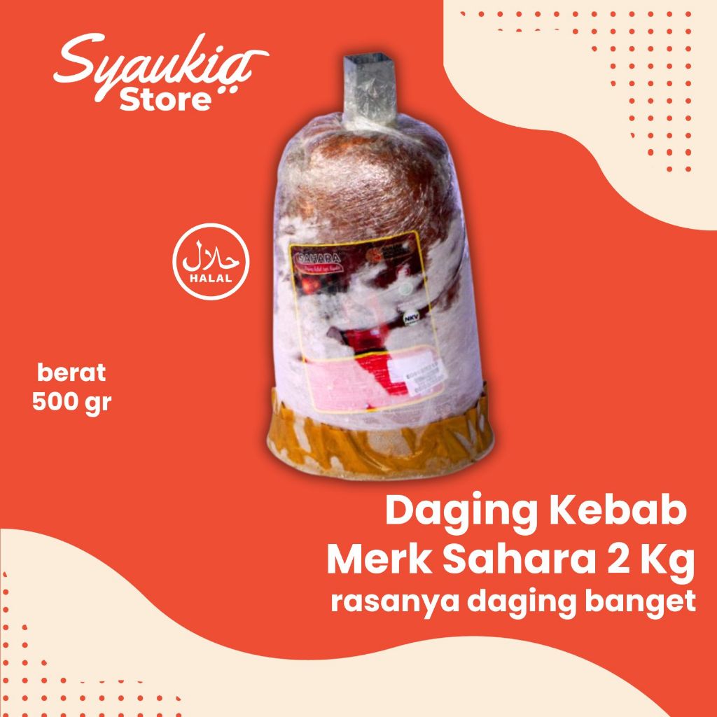 Jual Daging Kebab Sahara Premium 2KG HALAL | Shopee Indonesia