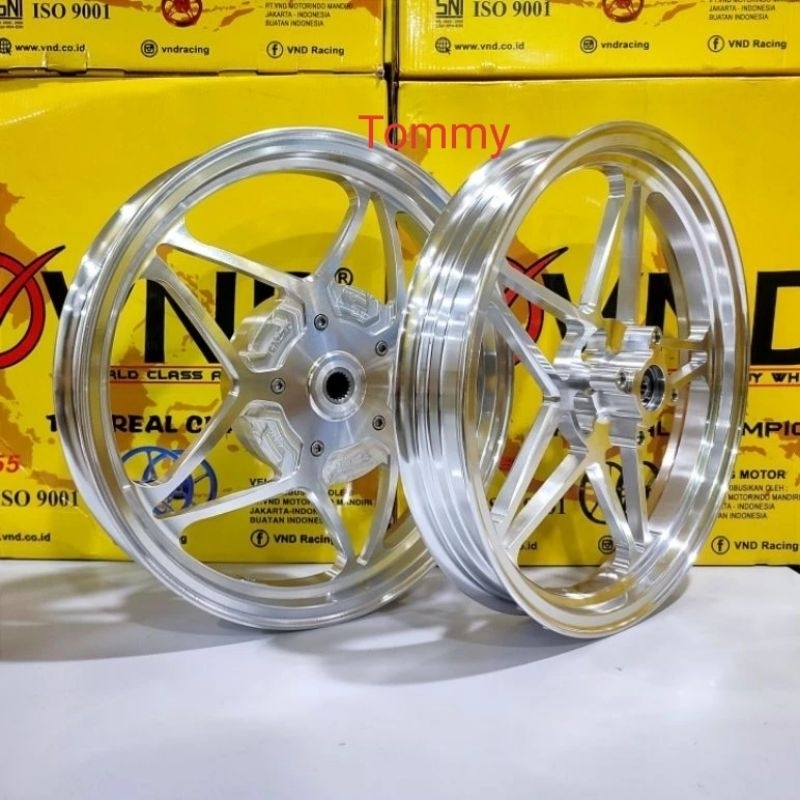 Jual Velg VND V SPEED Vario 110 125 150 160 Beat Scoopy Spacy Genio lebar 185/215-14 | Shopee ...