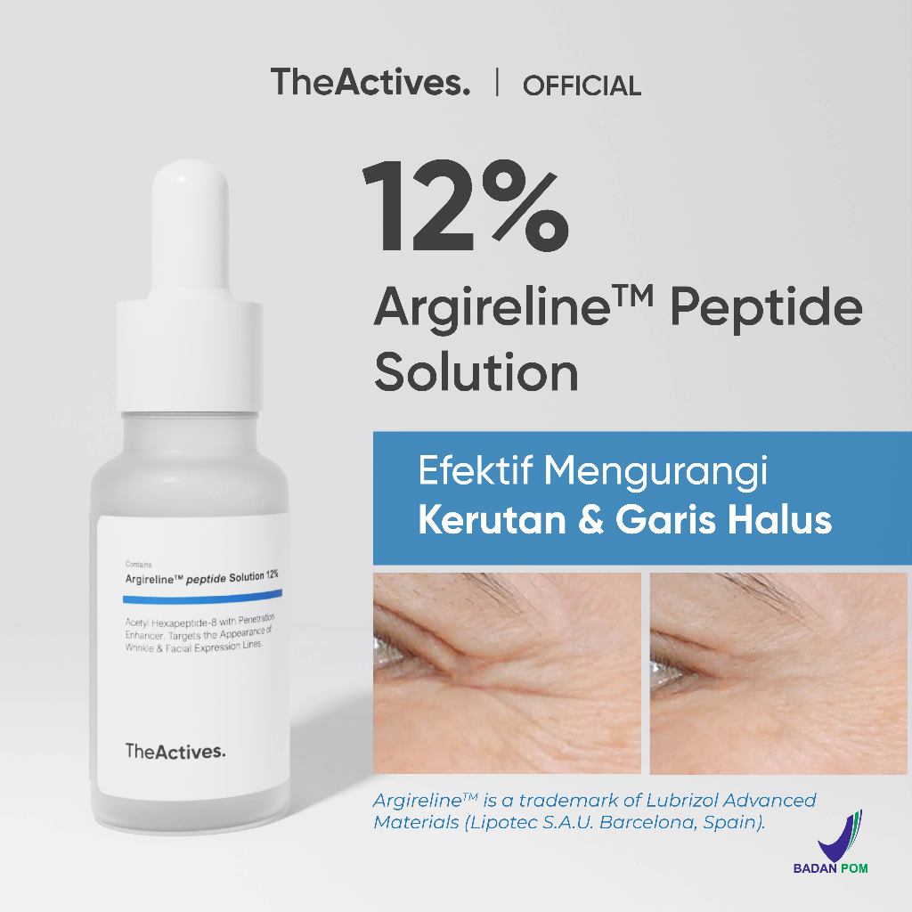 Jual Serum Argireline Peptide 12% - Anti Aging untuk Mengurangi Wrinkle ...