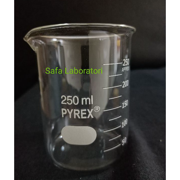 Jual Limited | FG2 | Beaker Glass / Gelas Kimia 250 ml Pyrex | Shopee ...