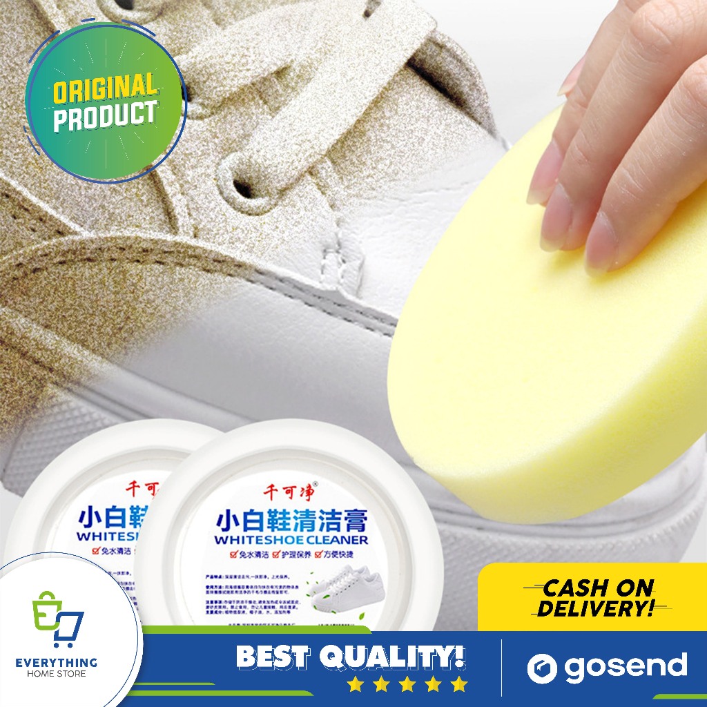 Jual Cleaning Cream White Shoe Cleaner EHS | Shopee Indonesia