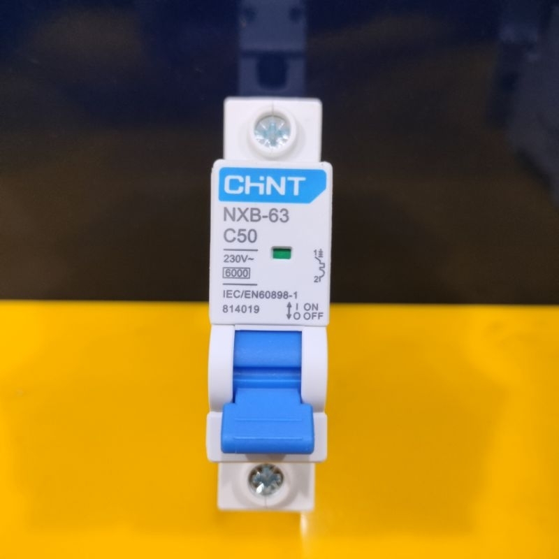 Jual CHINT MCB 50A Single Pole 1 Phase NXB-63 C50 CHINT | Shopee Indonesia