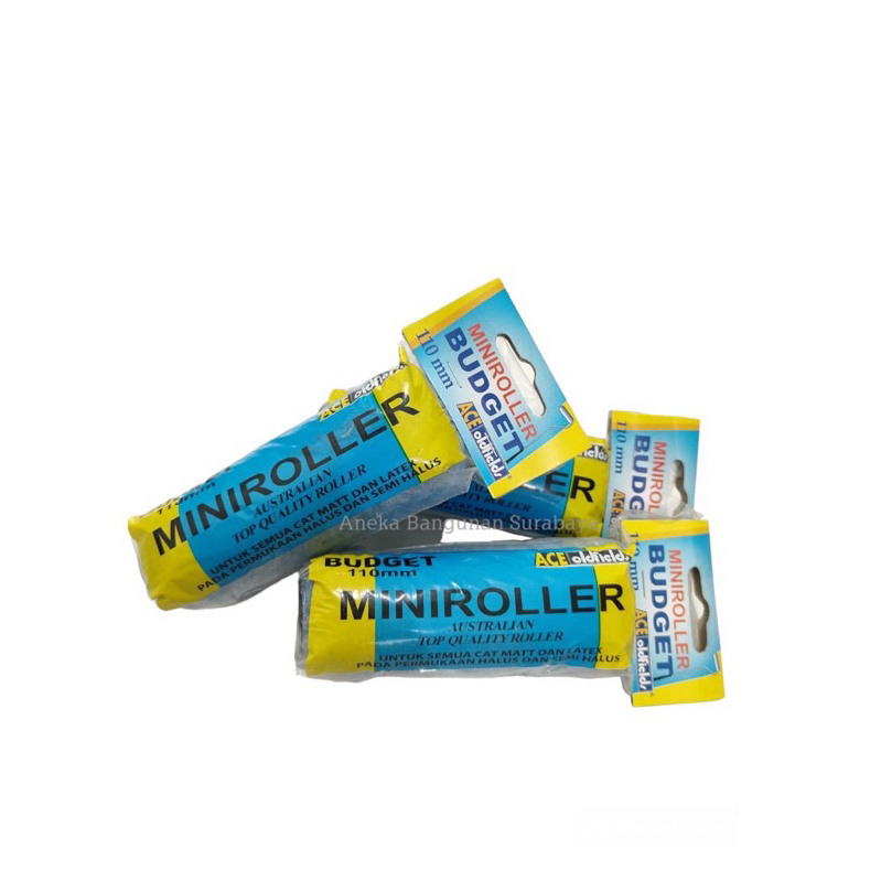 Jual Kuas roll KECIL merk Budget Ace Oldfields 110mm | refill | mini ...