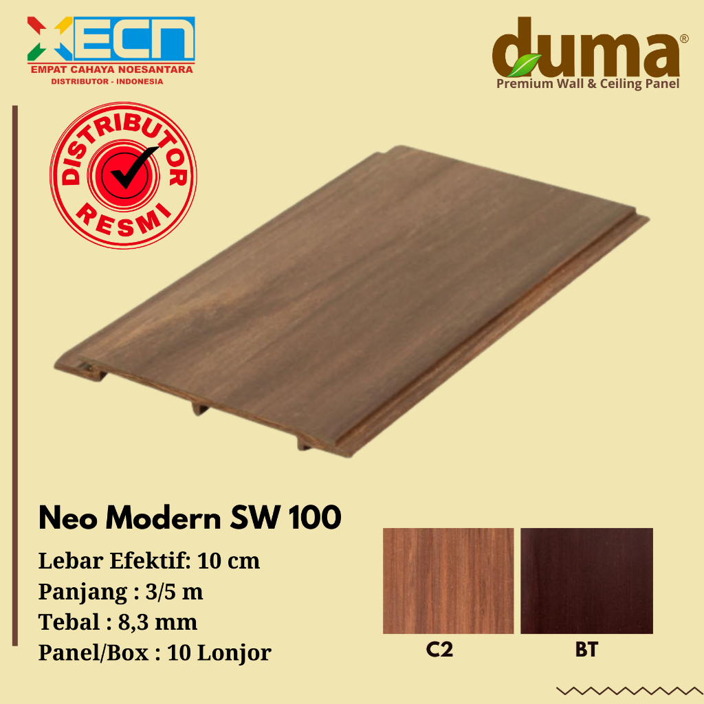 Jual DUMA® PANEL WPC TIPE NEO MODERN SW 100 | Shopee Indonesia