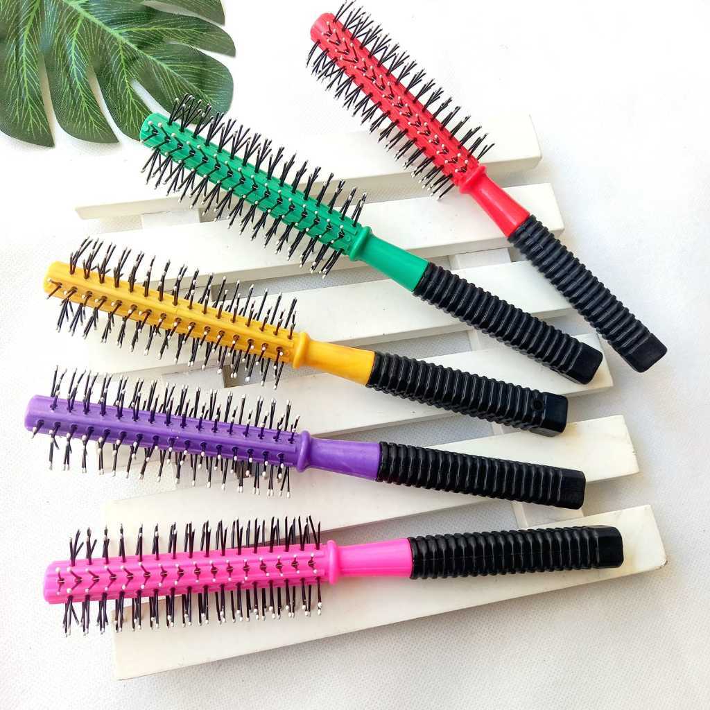 Jual Sisir Blow Pelurus Curly Rambut Sisir Rambut Kusut Sisir Roll ...