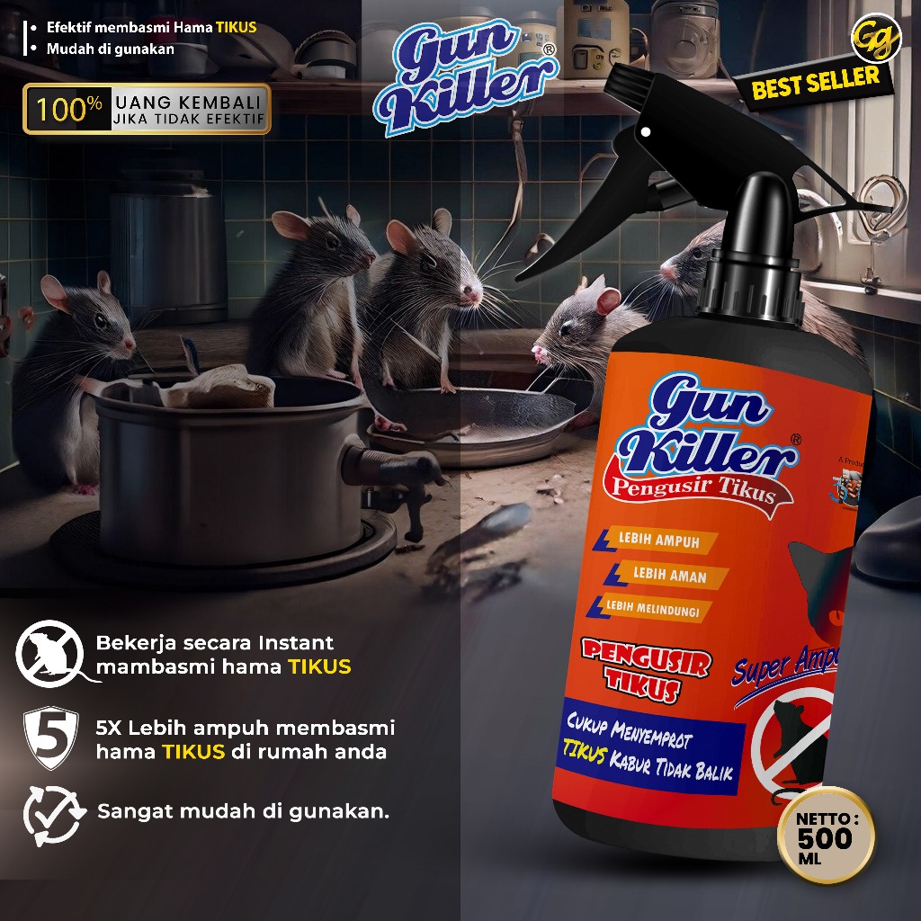 Jual OBAT TIKUS ANTI HAMA PEMBASMI TIKUS ISI 500ML KEMASAN PENYEMPROT ...
