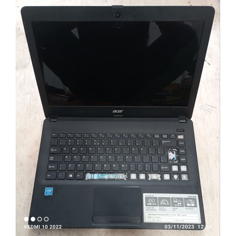 Jual Laptop Acer One 14 Z1402-C4HS Intel Celeron DDR3 | Shopee Indonesia