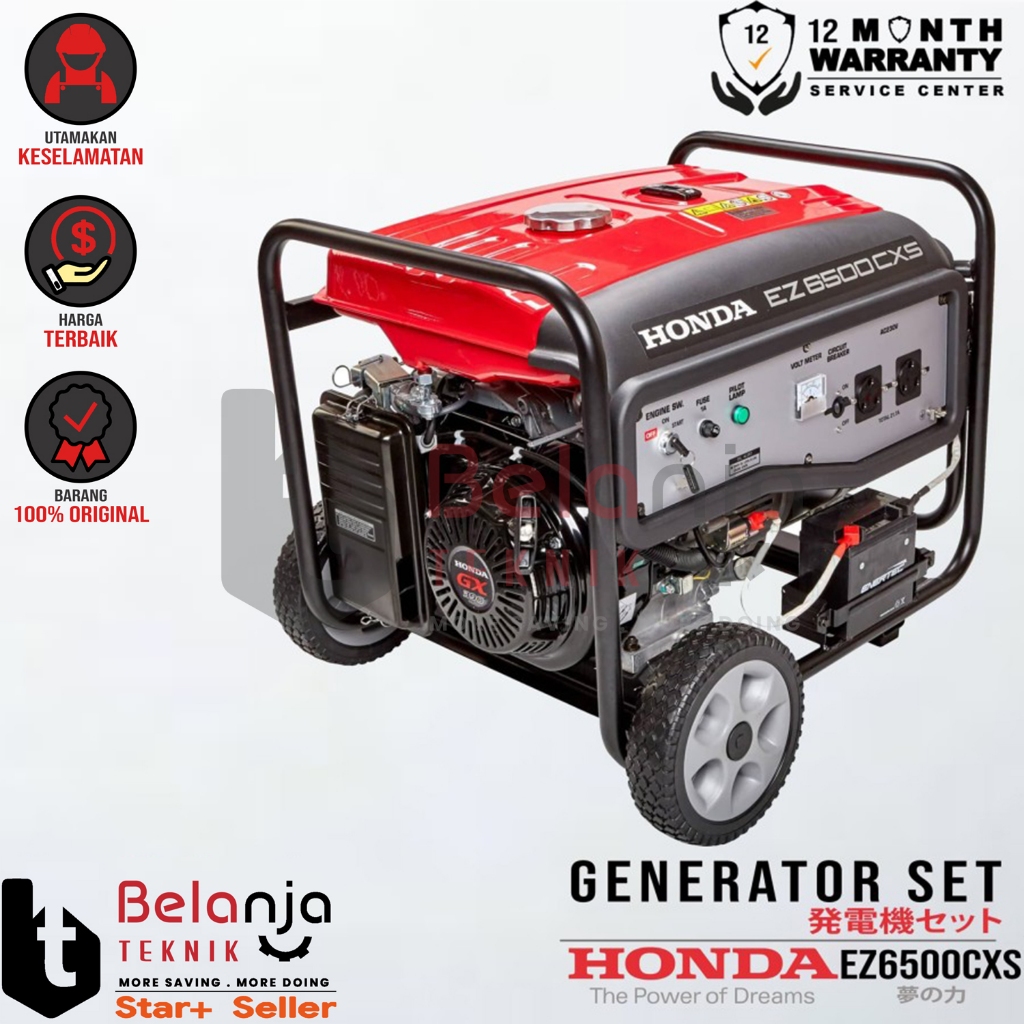 Jual Mesin Genset Honda EZ 6500 CXS 6500 Watt Generator Set EZ6500CXS ... Jual Mesin Genset Honda EZ 6500 CXS 6500 Watt Generator Set EZ6500CXS ...